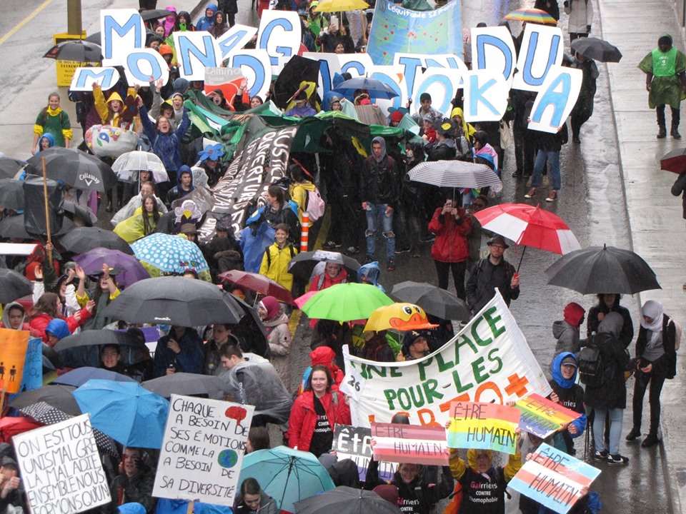 La Marche monde: rien n'arrête l'ESO! - École secondaire d'Oka