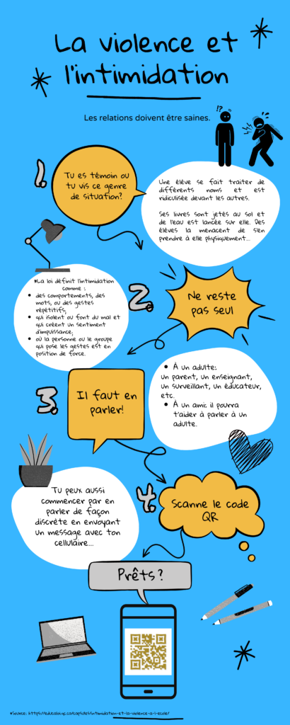 Violence et intimidation - École secondaire d'Oka